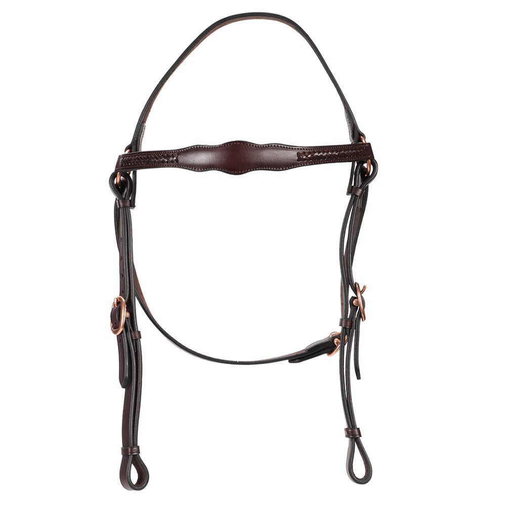Ord River Shaped Braided Leather Brow Barcoo Bridle – Outback Saddlery